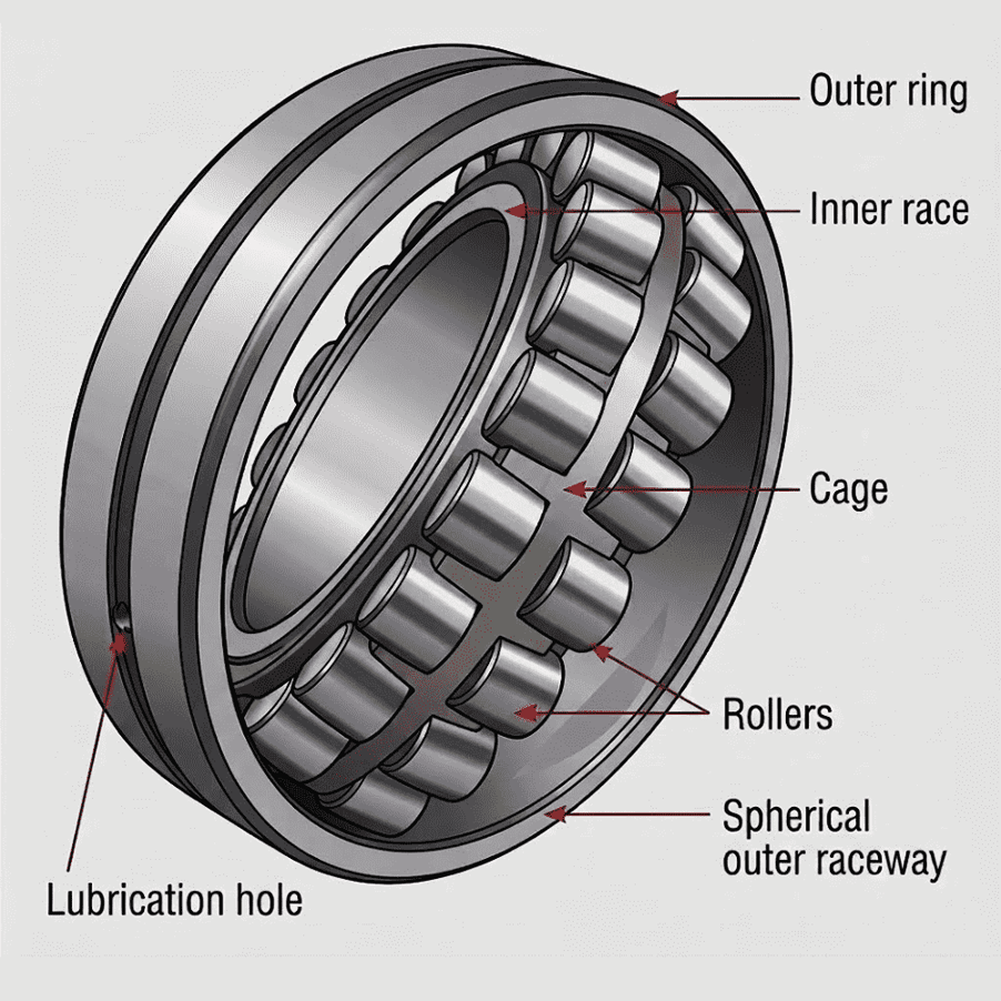 Spherical vs. Cylindrical Roller Bearings: Engineer's Guide