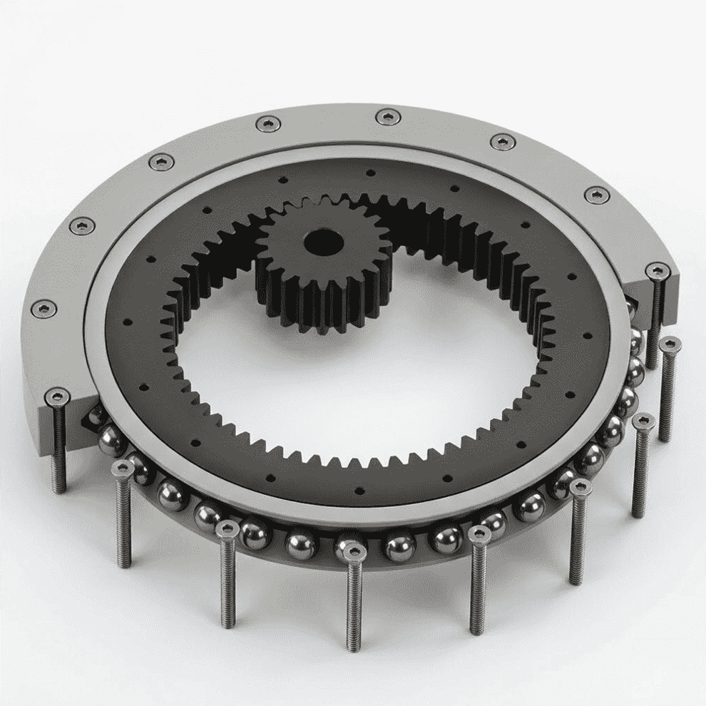 Excavator Slew Ring Bearing: Types, Wear Signs & Replacement Guide