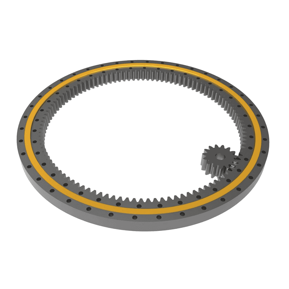 Excavator Slew Ring Bearing: Types, Wear Signs & Replacement Guide