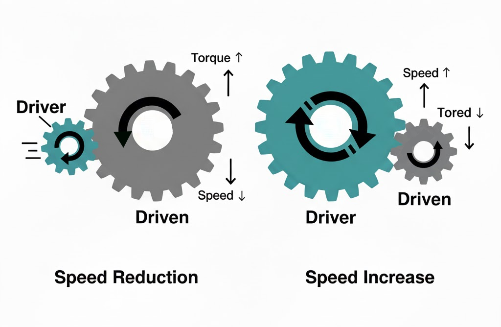 How Do Gears Work? A Guide to Speed, Torque, and Gear Ratios