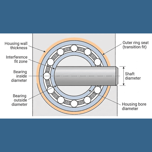 Press Fit Bearings: Tolerances, Installation & Slip Fit Comparison