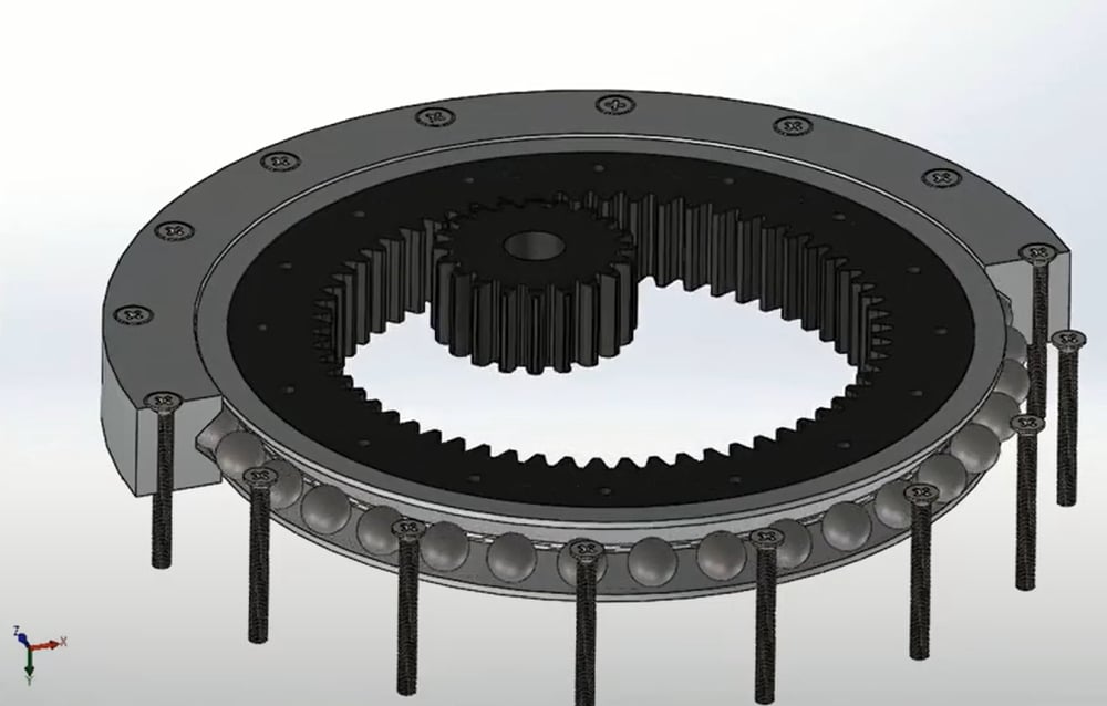 Excavator Slew Rings: Essential for Heavy Equipment